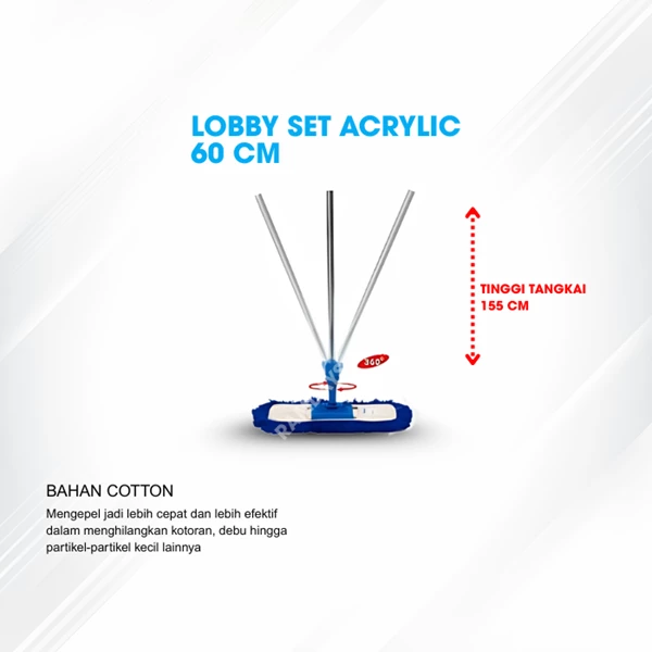 Jual RAMDAYS LOBBY DUSTER 60 CM COMPLATE - ACRYLIC Jakarta | Ramdays ...
